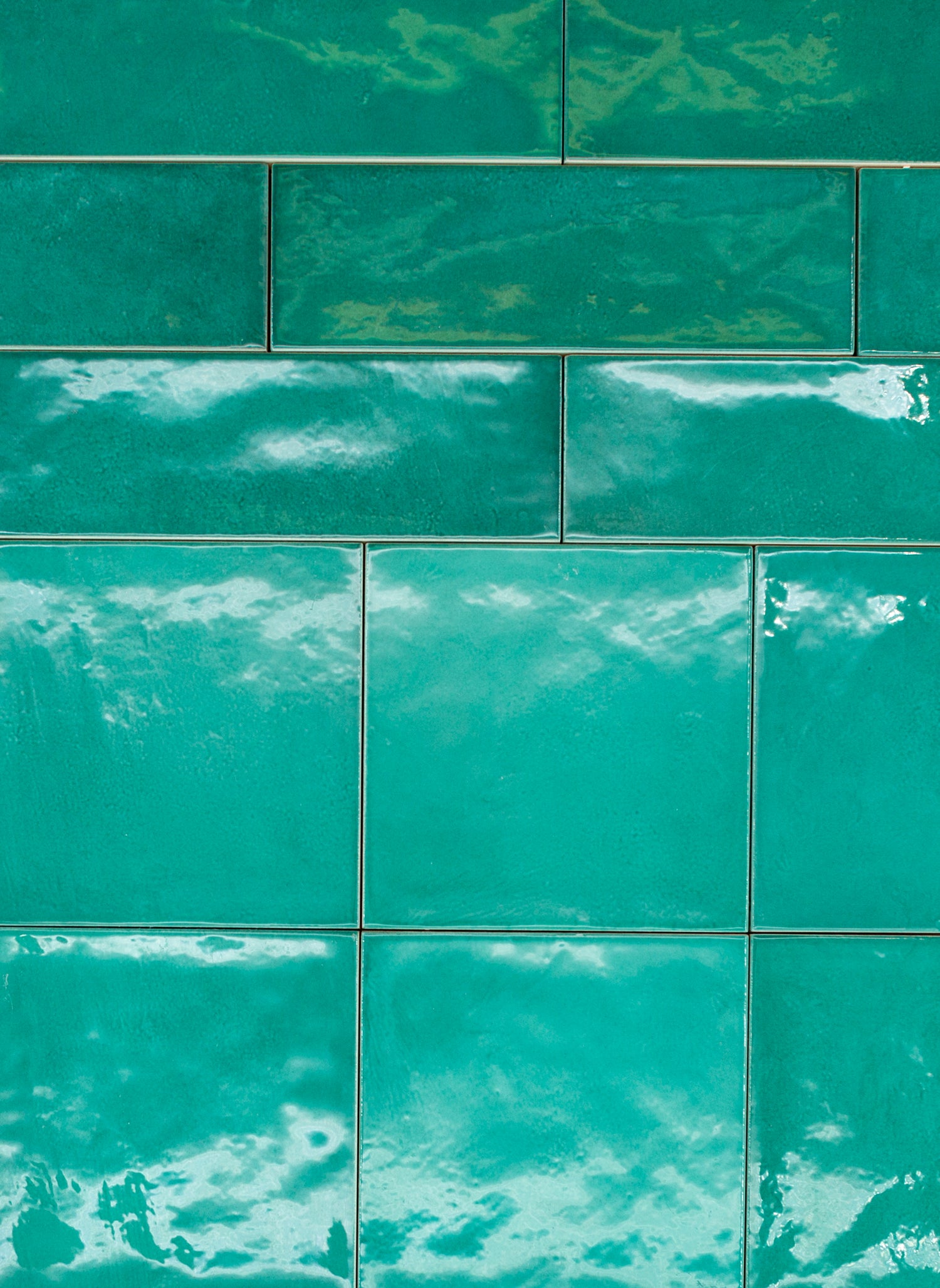 Country 2.5x8 Esmerald Green Glossy Rectangle Tile – Stone Products ...