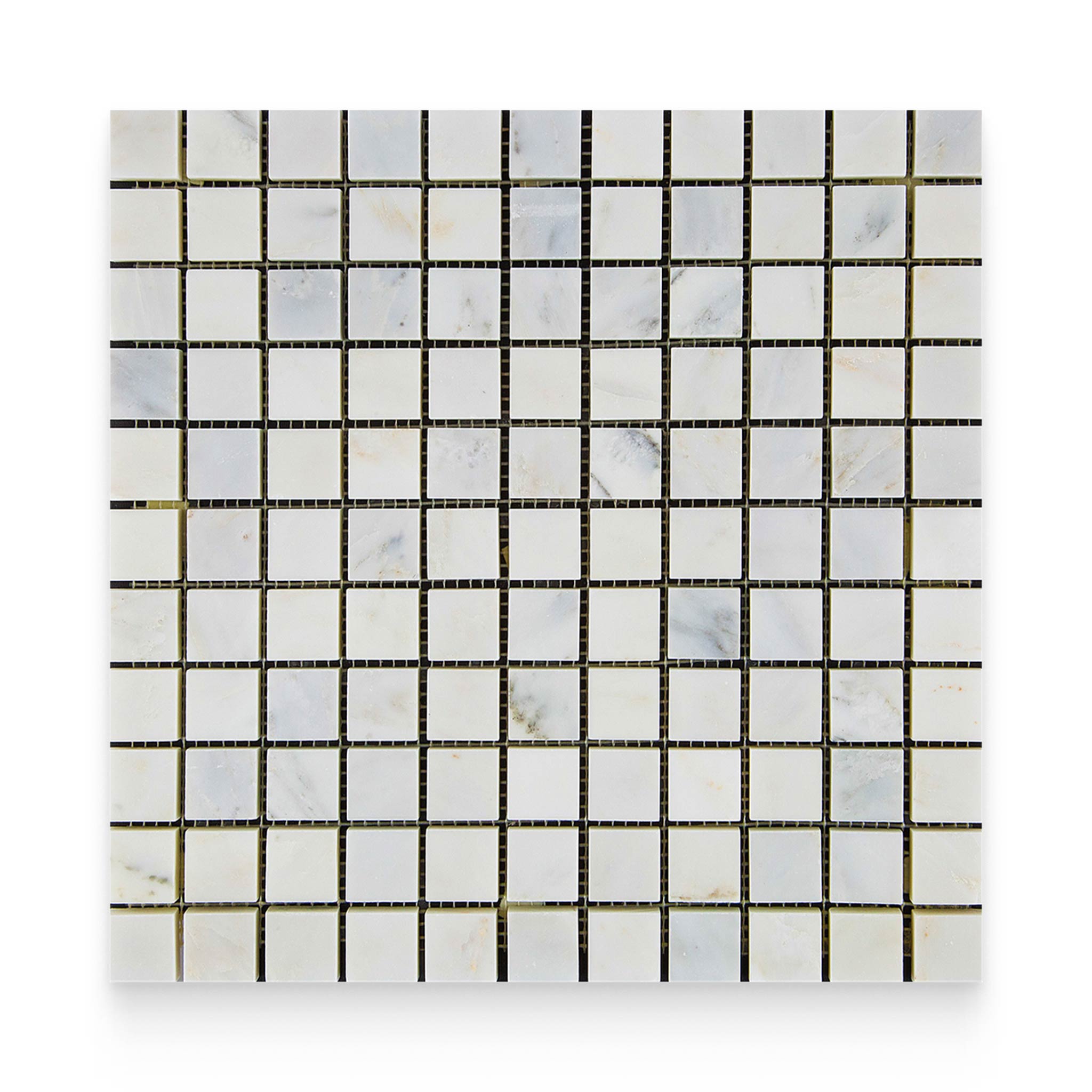 1x1 Bianco Bello Polished Square Mosaic – Stone Products Unlimited