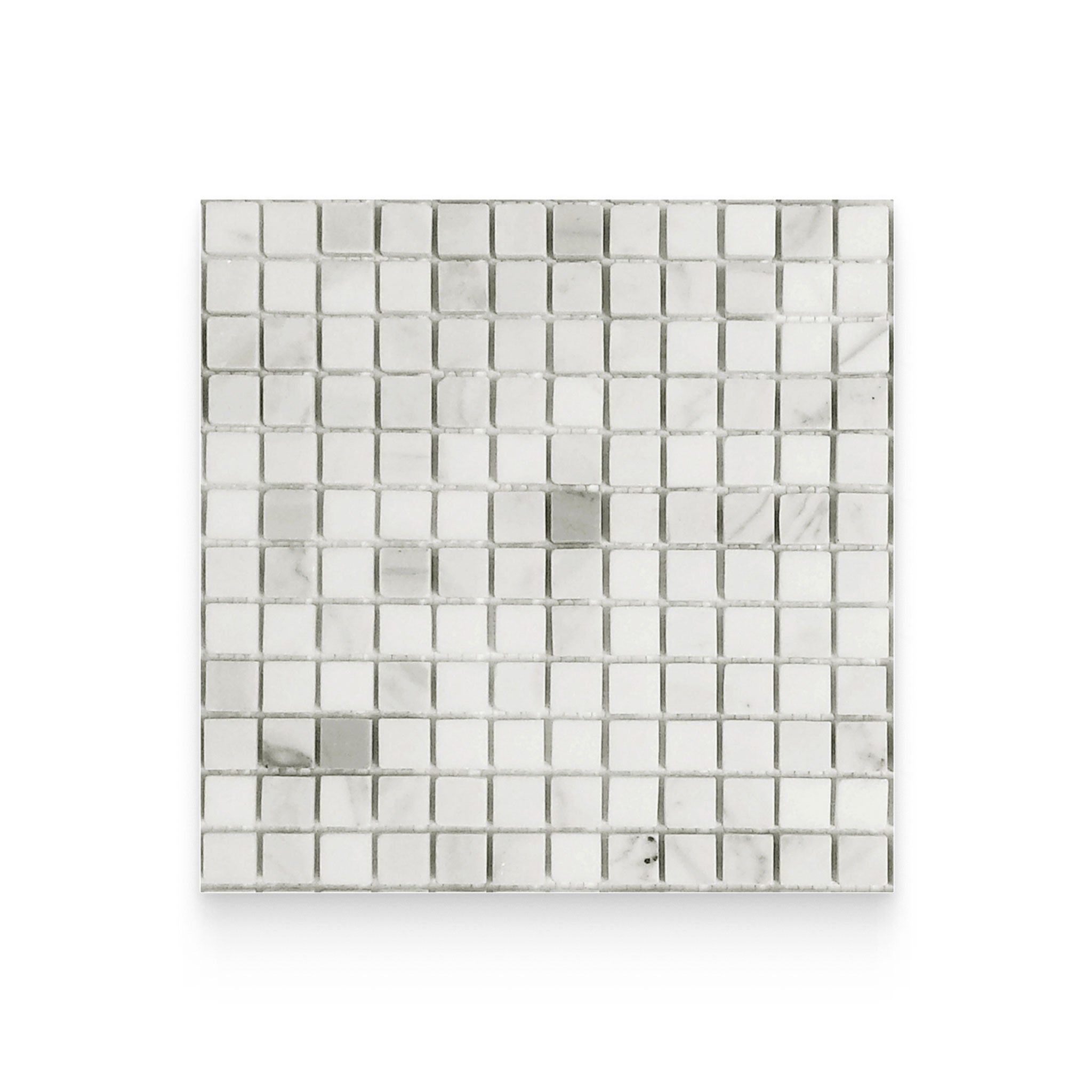 1x1 Calacatta Gold Honed Square Mosaic – Stone Products Unlimited