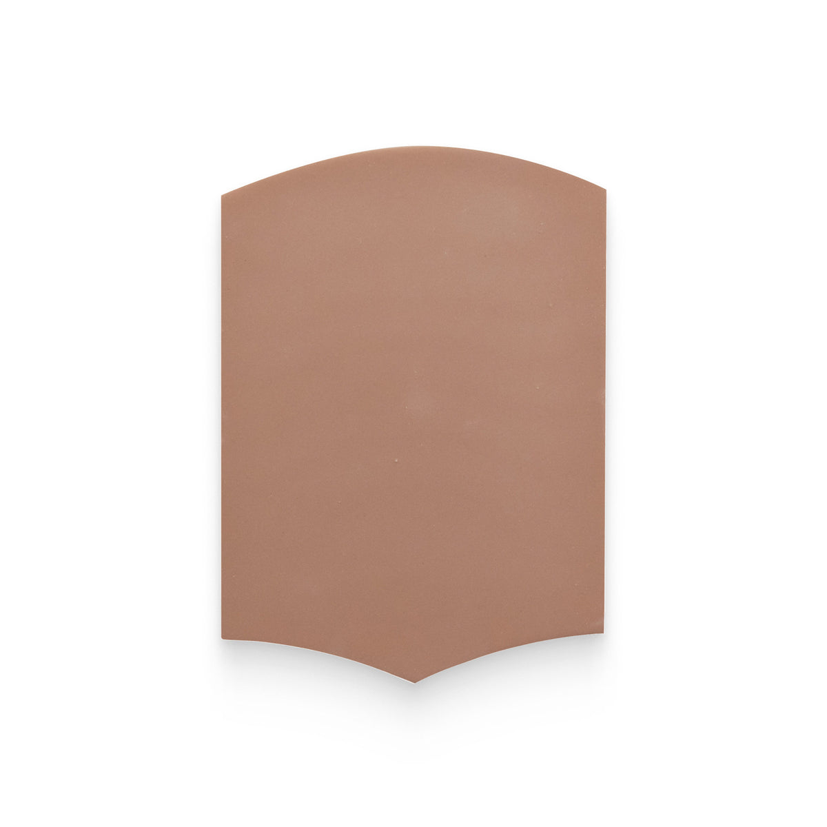 Capri 5.5x4 Clay Matte Fan Tile – Stone Products Unlimited