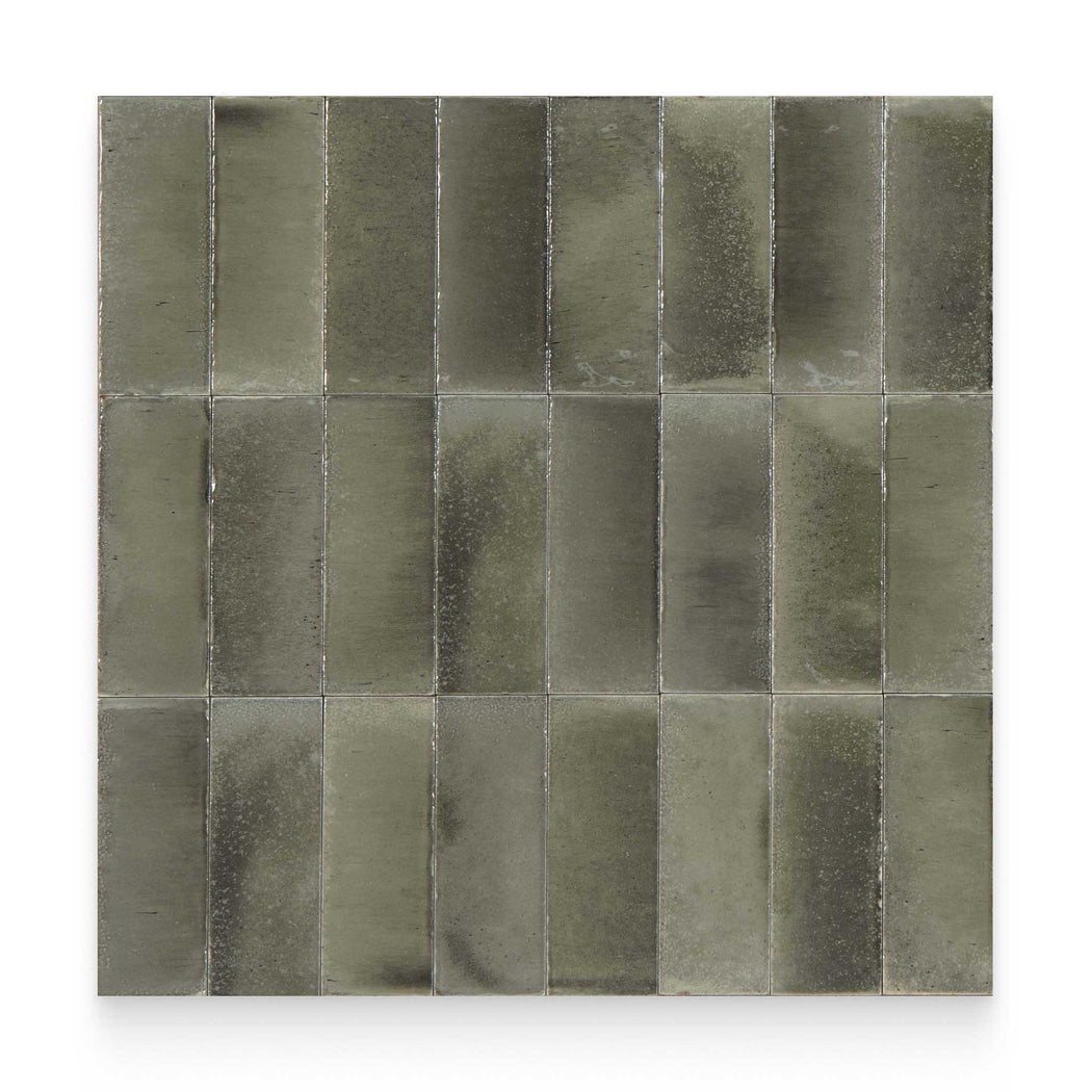Breeze 2x6 Grigio Glossy Rectangle Tile – Stone Products Unlimited