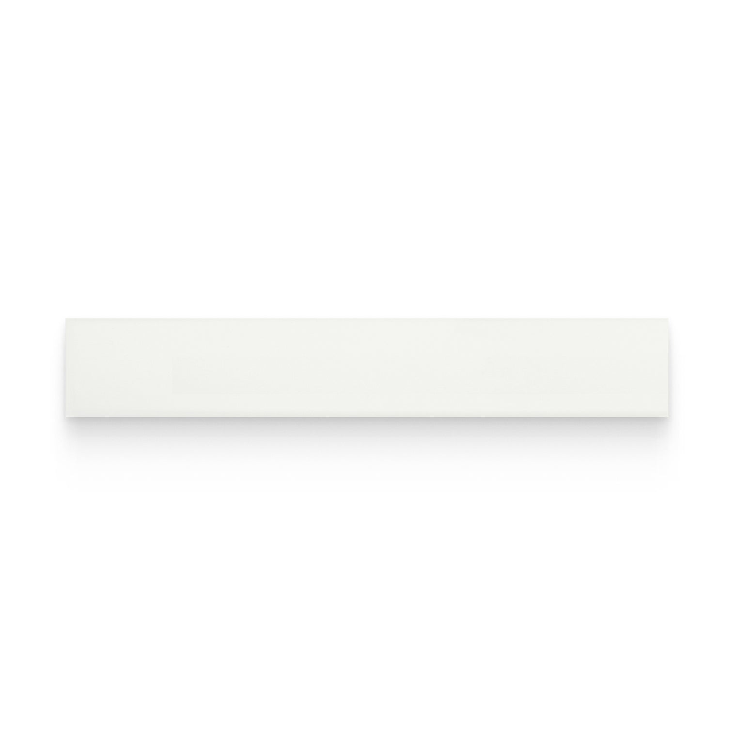 Essential 2x12 Canvas White Glossy Rectangle Tile – Stone Products ...