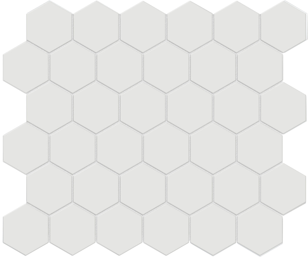 Essential 2x2 Vintage Grey Matte Hexagon Mosaic – Stone Products Unlimited