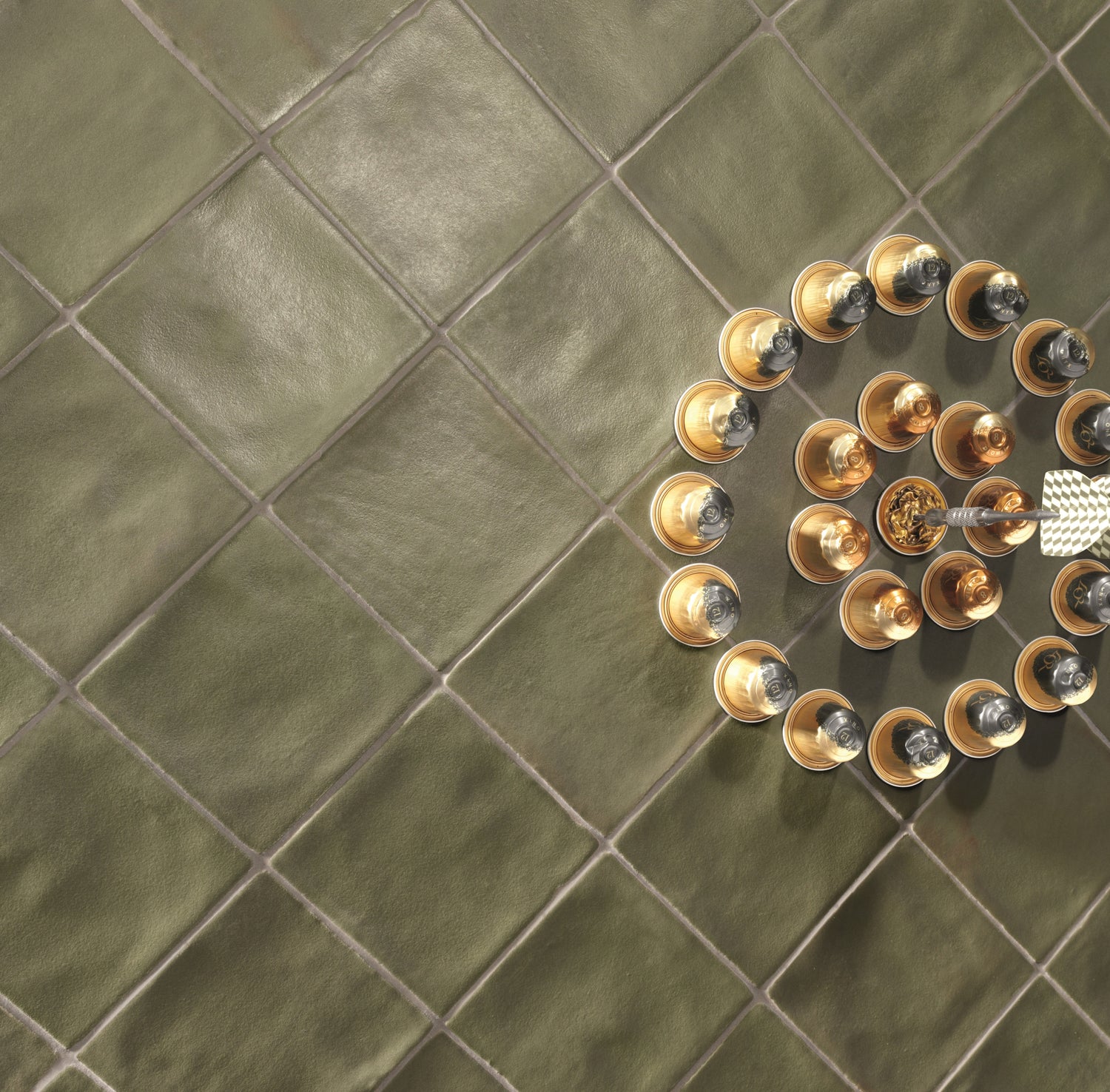 Revival 4x4 Kale Matte Square Tile – Stone Products Unlimited