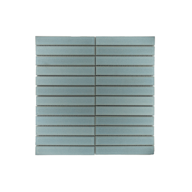 Akuza 1x6 Sky Matte Stacked Mosaic – Stone Products Unlimited