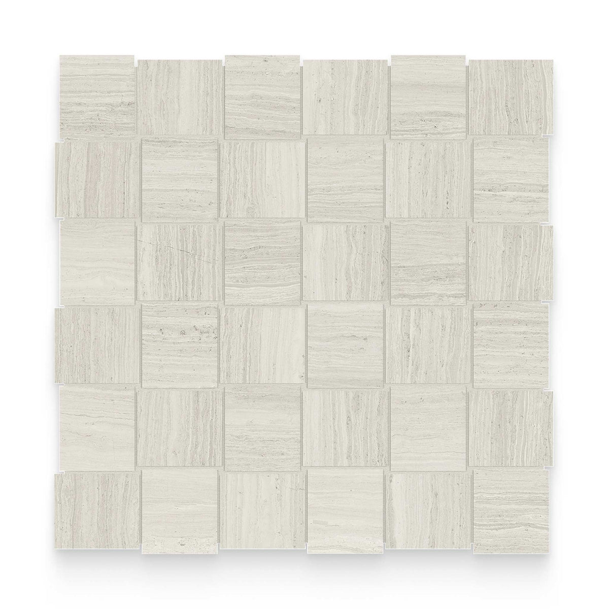 Cosmopolitan 2x2 Strada Ash Matte Basketweave Mosaic – Stone Products ...