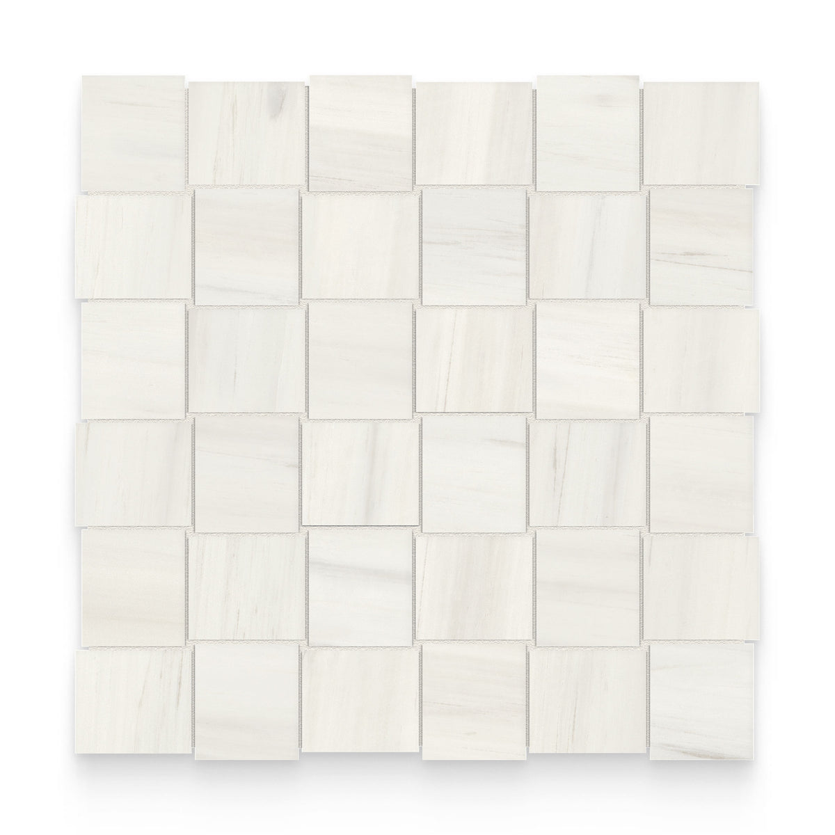 Cosmopolitan 2x2 Suave Bianco Matte Basketweave Mosaic – Stone Products ...