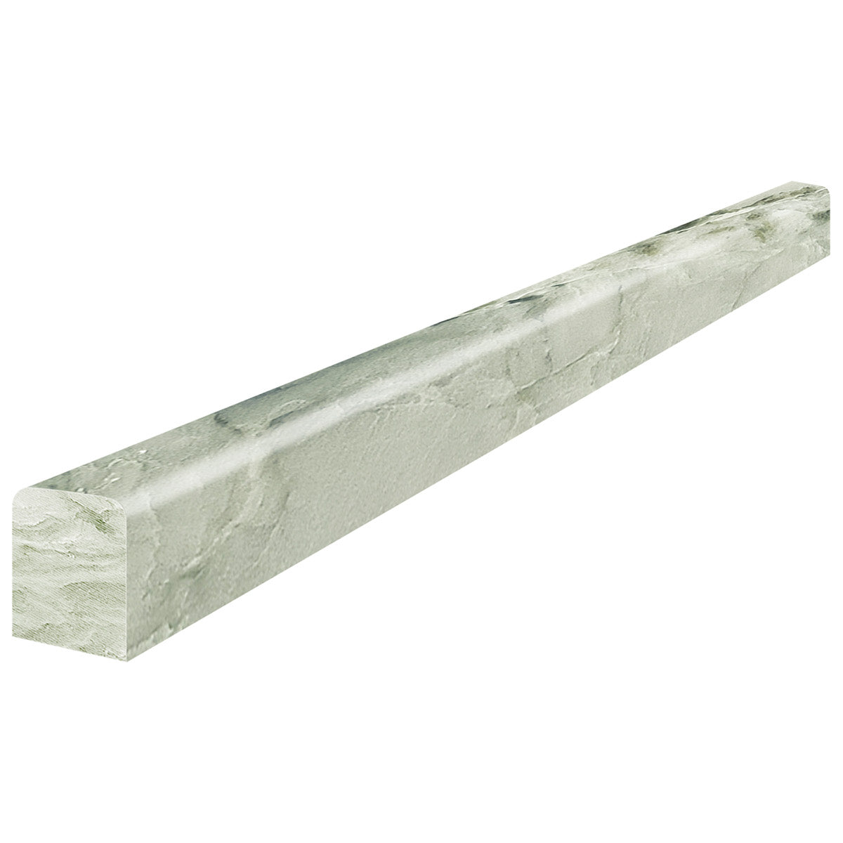 0.5x12 Verde Matcha Honed Pencil Trim – Stone Products Unlimited