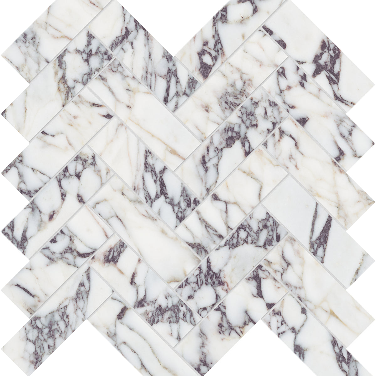 1.25x4 Viola Honed Herringbone Mosaic – Stone Products Unlimited
