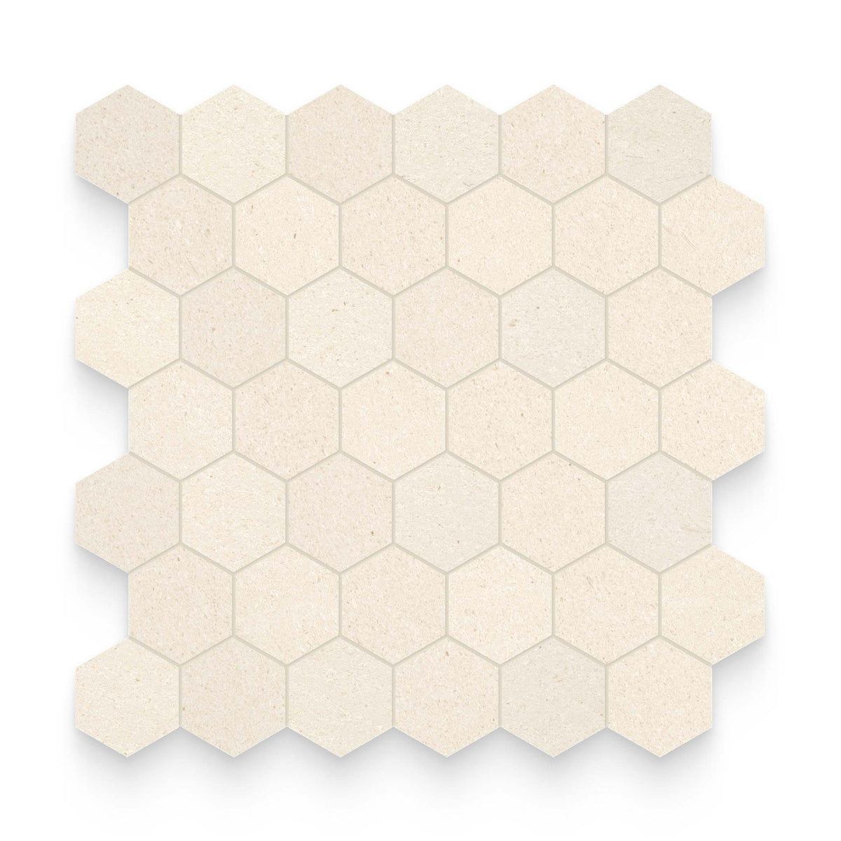 2x2 Caliza Capri Honed Hexagon Mosaic – Stone Products Unlimited