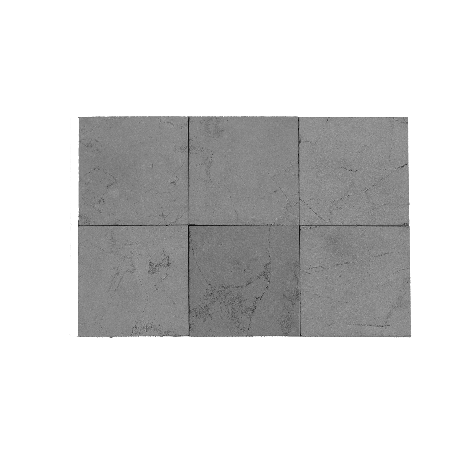 6x6 Arya Grey Textured Square Tile – Stone Products Unlimited