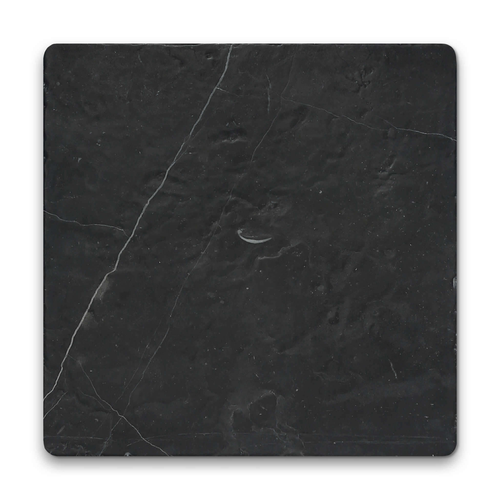 Avant Garde 12x12 Nero Marquina Modern Tumbled Square Tile – Stone ...