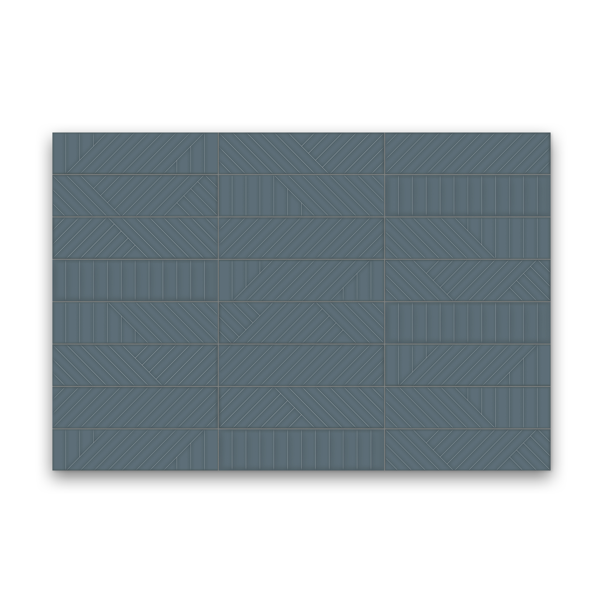 Watercolors 3x12 Ink Glossy - Maze Rectangle Tile – Stone Products ...