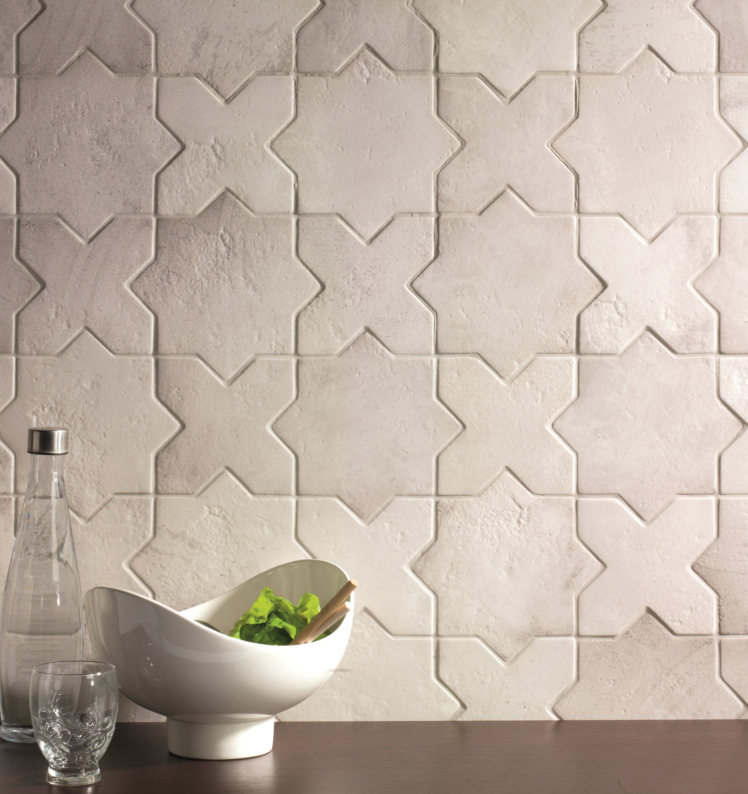Star and Cross 6x6 Glacier Matte Star Tile – Stone Products Unlimited