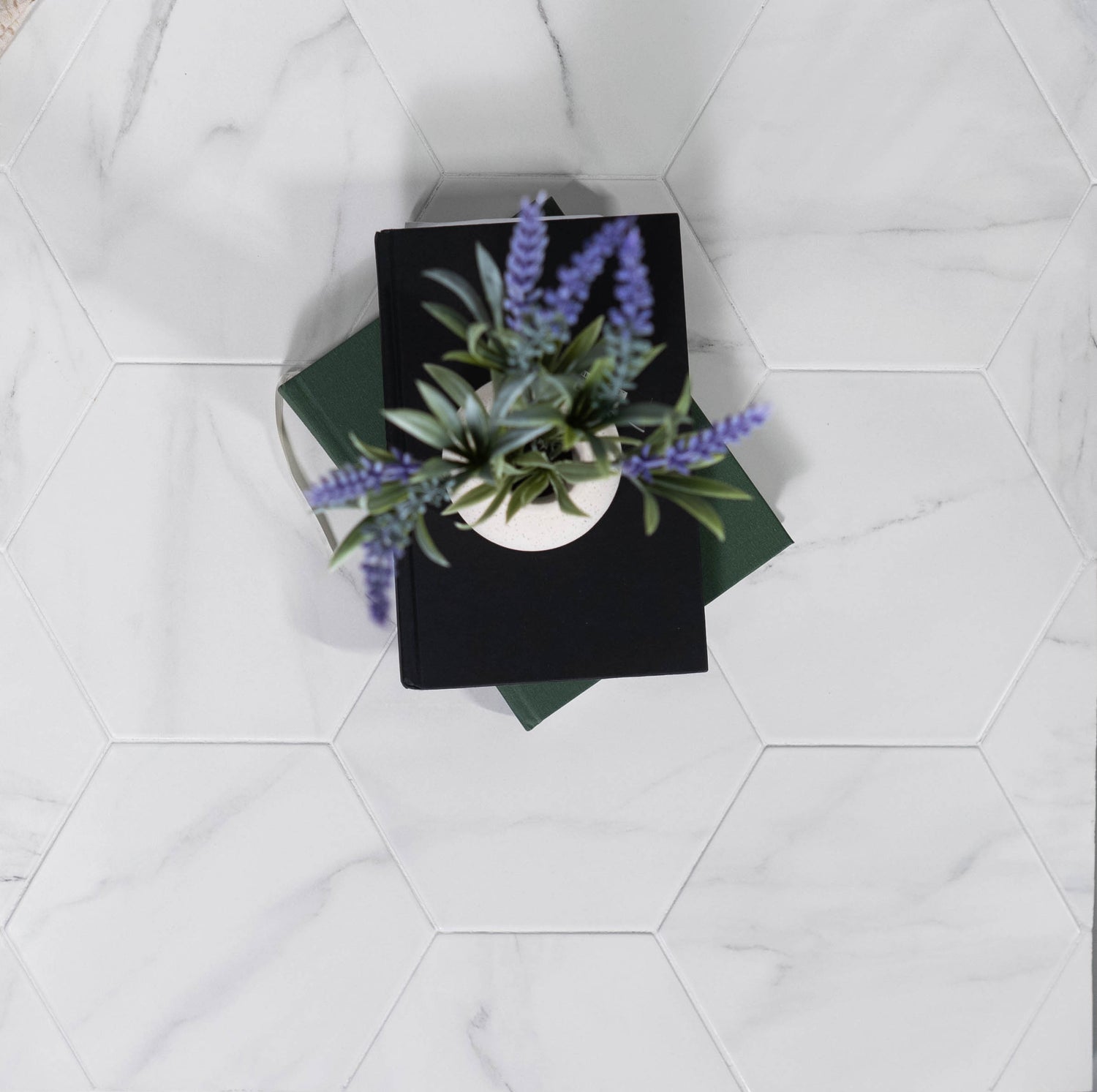 Bistro 8x9 Statuary White Matte Hexagon Tile – Stone Products Unlimited