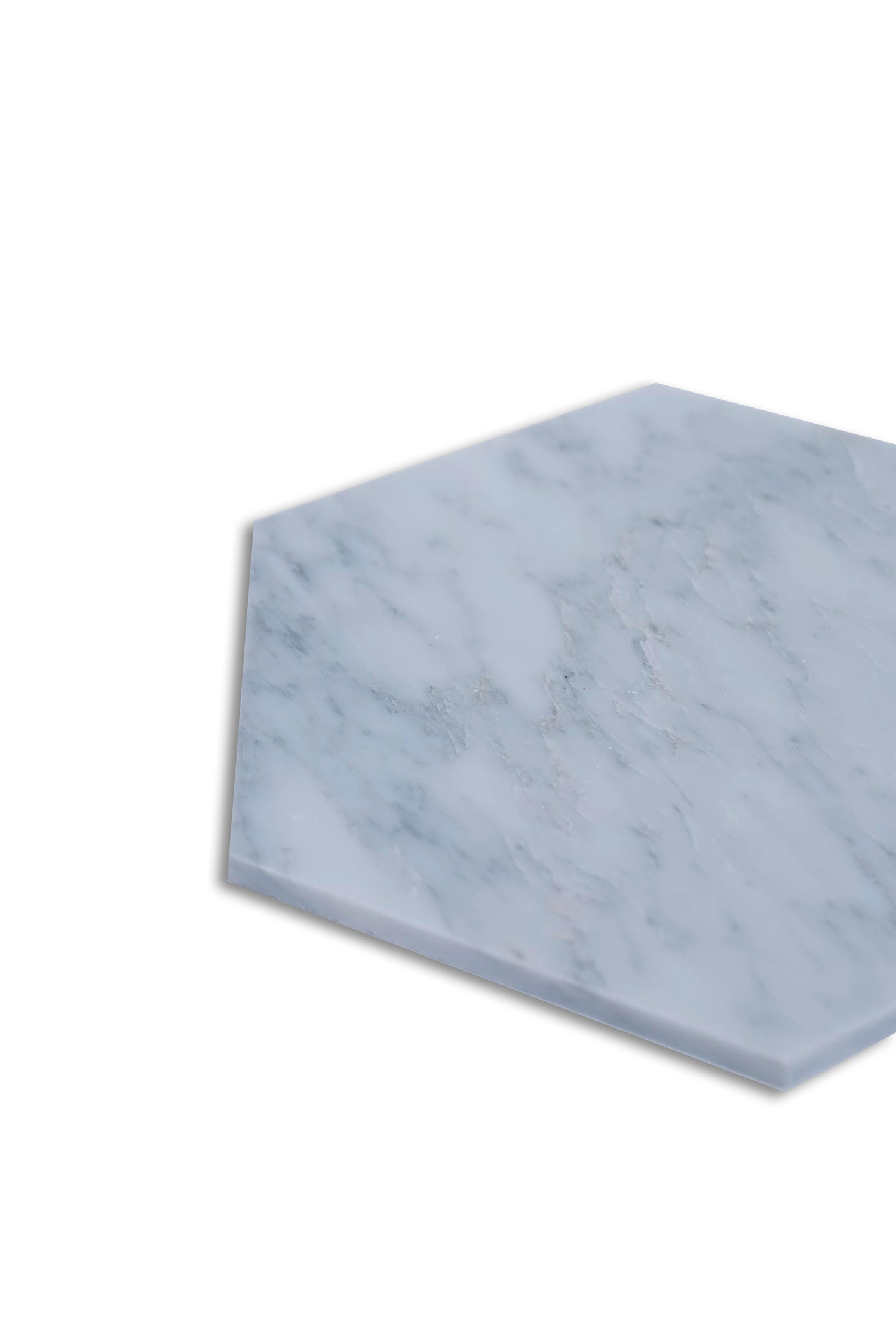 10x10 Bianco Bello Honed Hexagon Tile – Stone Products Unlimited