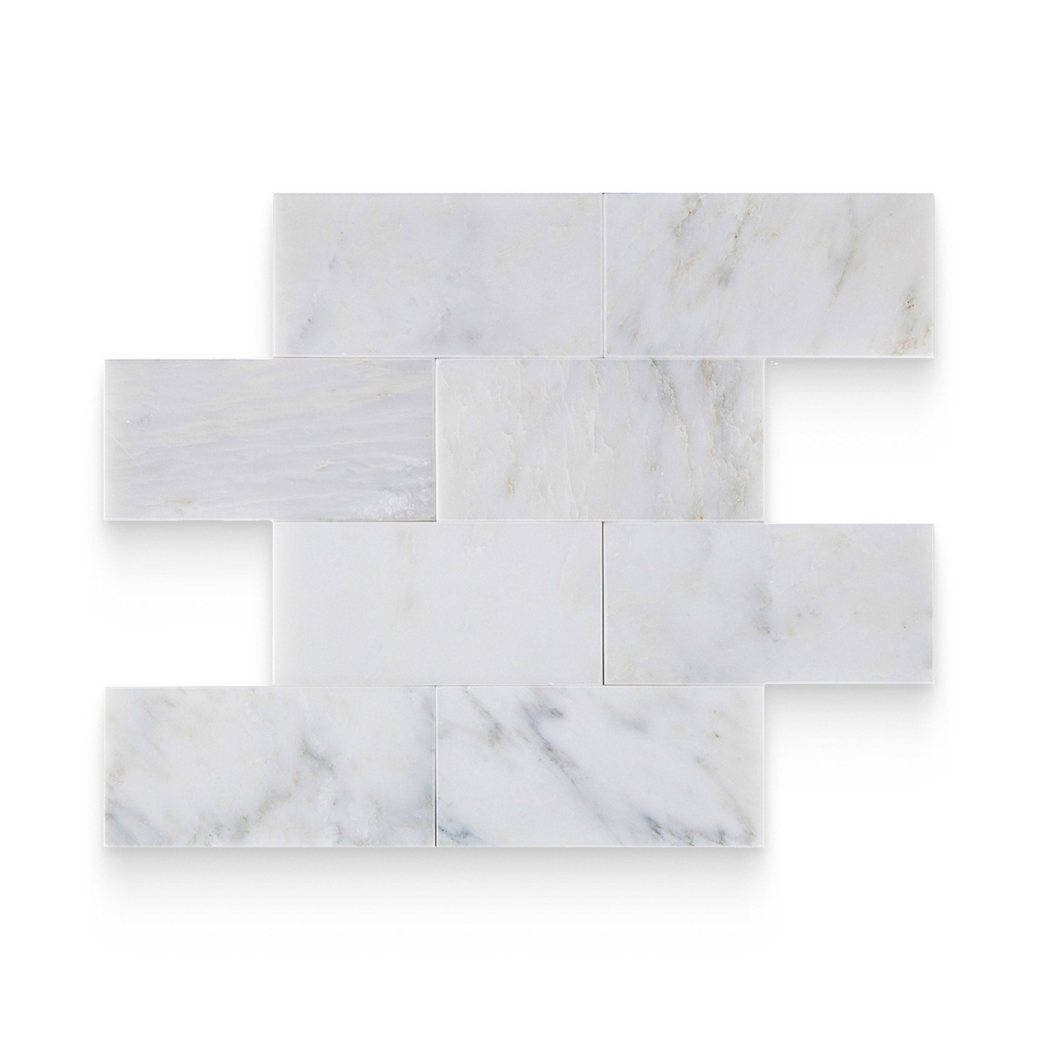 3x6 Bianco Bello Honed Rectangle Tile – Stone Products Unlimited