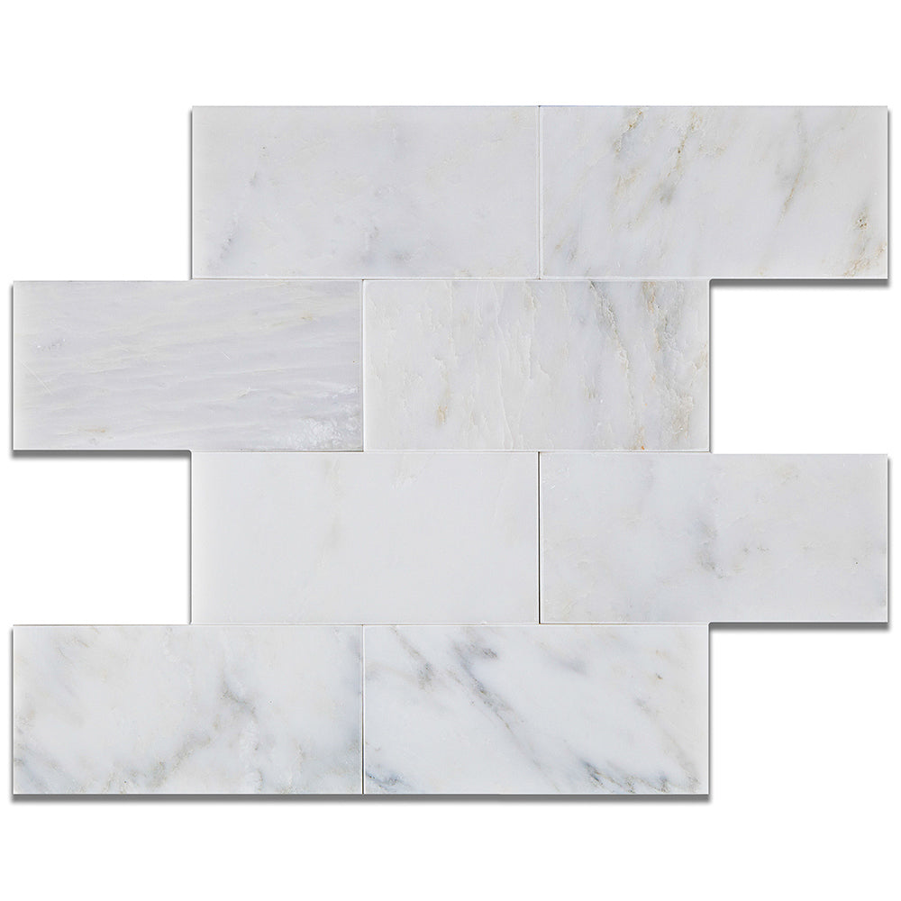 3x6 Bianco Bello Polished Rectangle Tile – Stone Products Unlimited