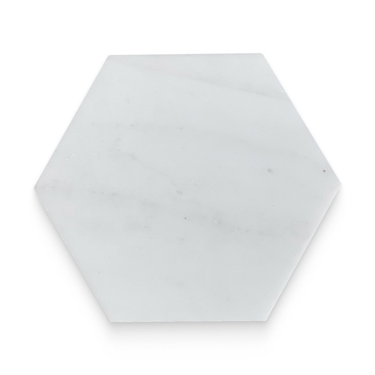 6x6 Daphne White Honed Hexagon Tile – Stone Products Unlimited