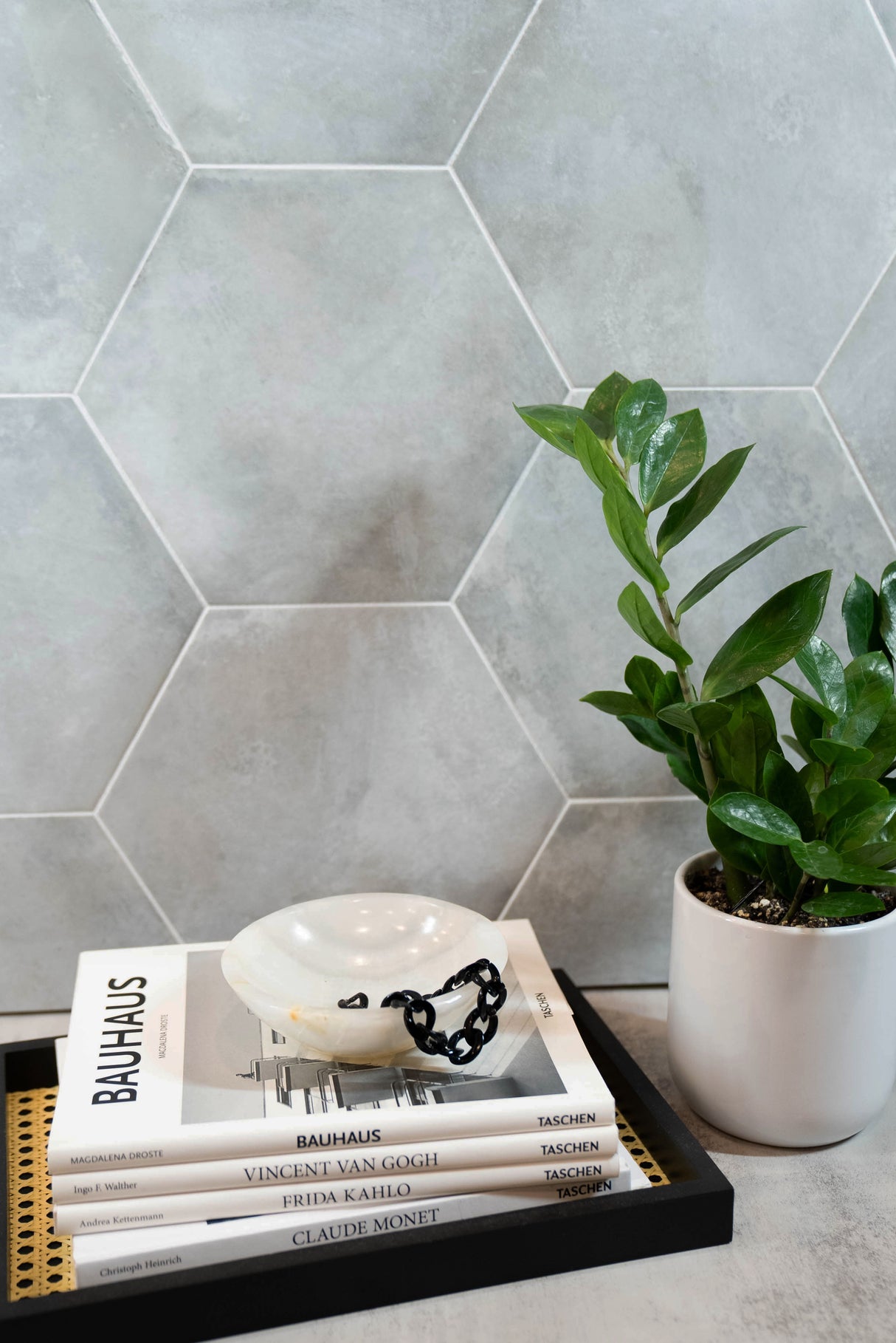 Studio 11.5x10 Silver Matte Hexagon Tile – Stone Products Unlimited