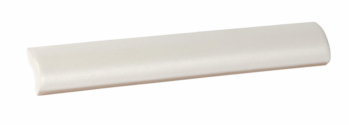 Magma 1x8 White Glossy Bullnose Trim – Stone Products Unlimited