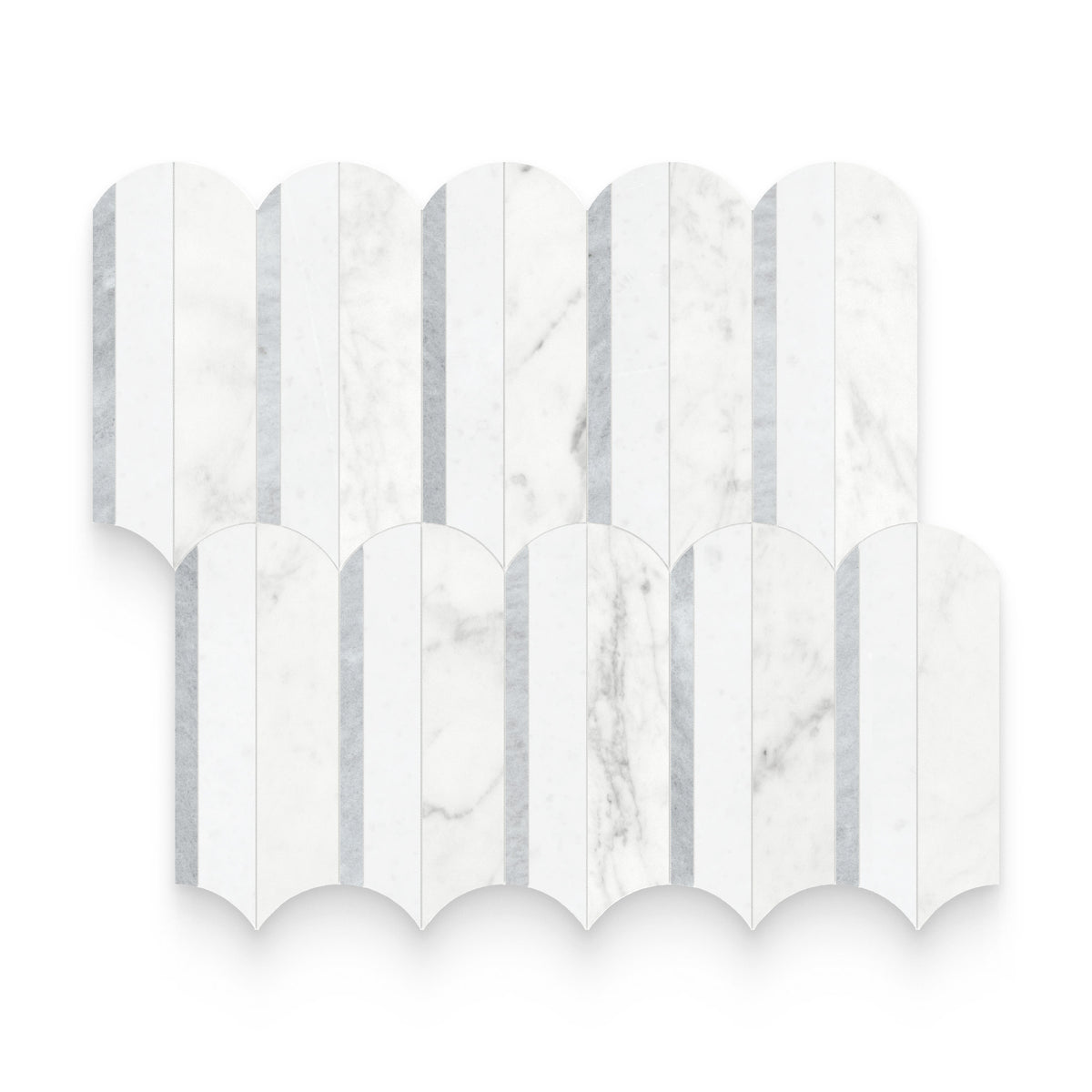 Wave Dove Honed Mosaic – Stone Products Unlimited